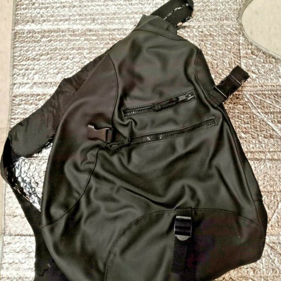 piper gear | Bags | Piper Gear Black Shoulder Strap Backpack | Poshmark